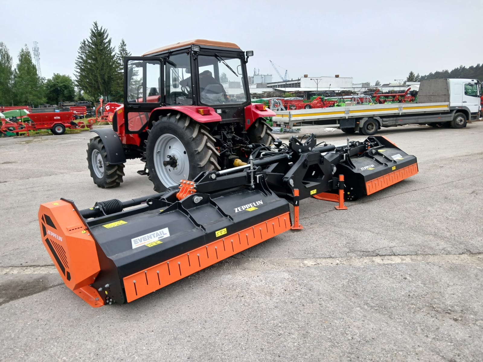 HIGH TECH: Zeppelin's new range of professional machinery