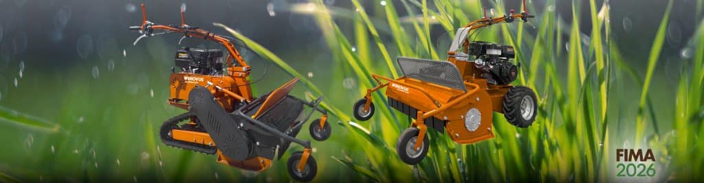2 nuevas desbrozadoras Wenovus - Novedades Zeppelin en FIMA 2026